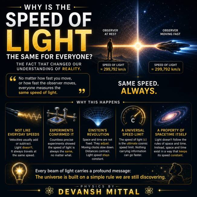 Why Is the Speed of Light the Same for Everyone? | The Intuitive Physicist